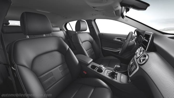 Dimensioni Mercedes-Benz GLA, bagagliaio e similari Dimensioni Mercedes-Benz GLA, bagagliaio e similari