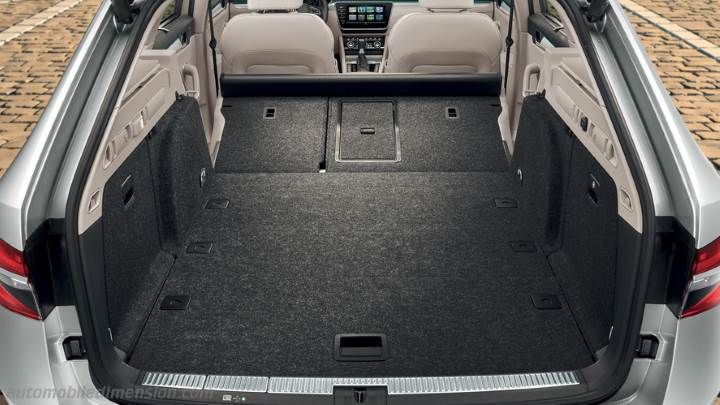 Skoda Superb Combi afmetingen, kofferruimte en gewicht Skoda Superb Combi afmetingen, kofferruimte en gewicht